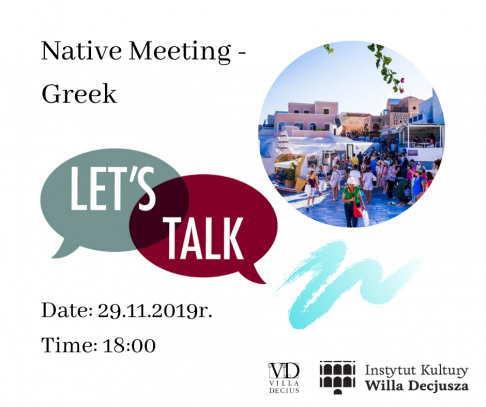 Willa Decjusza - Native Meeting – porozmawiajmy: j. grecki